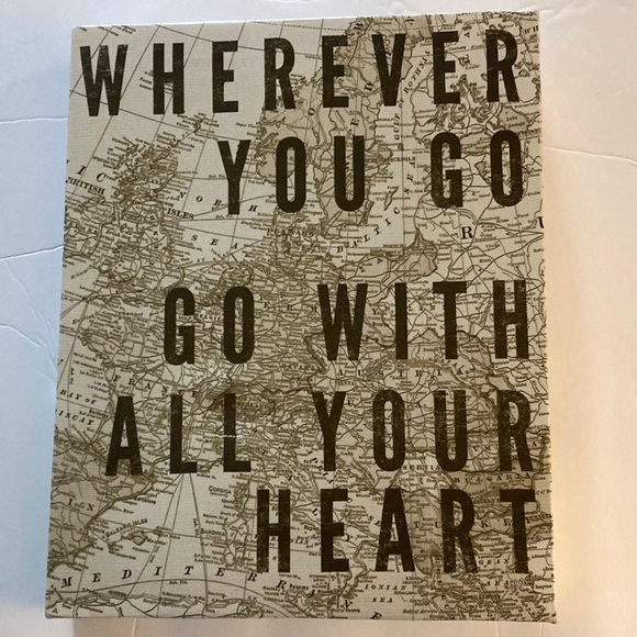 lot 26 studio | Accents | Picture Map Saying | Poshmark